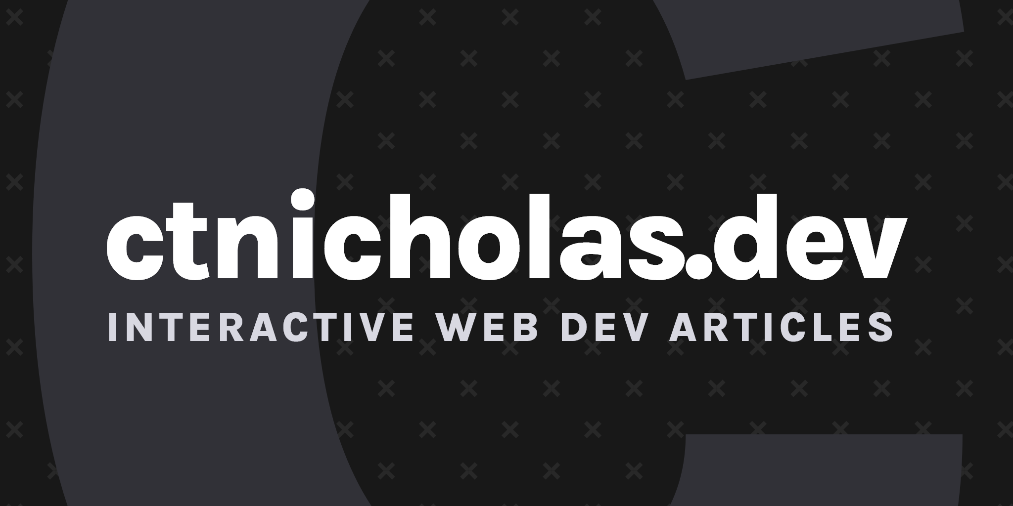 Articles • CTNicholas